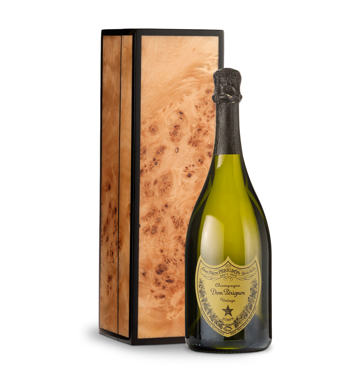 Dom Pérignon in Burlwood Box – GiftTree